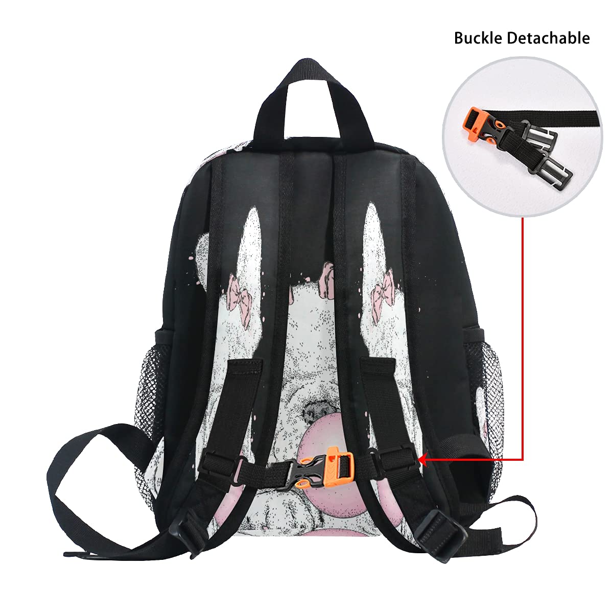 Cute Toddler Backpack Mini Travel Bag Colorful Dinosaurs Schoolbag for Baby Girl Boy Age 3-7
