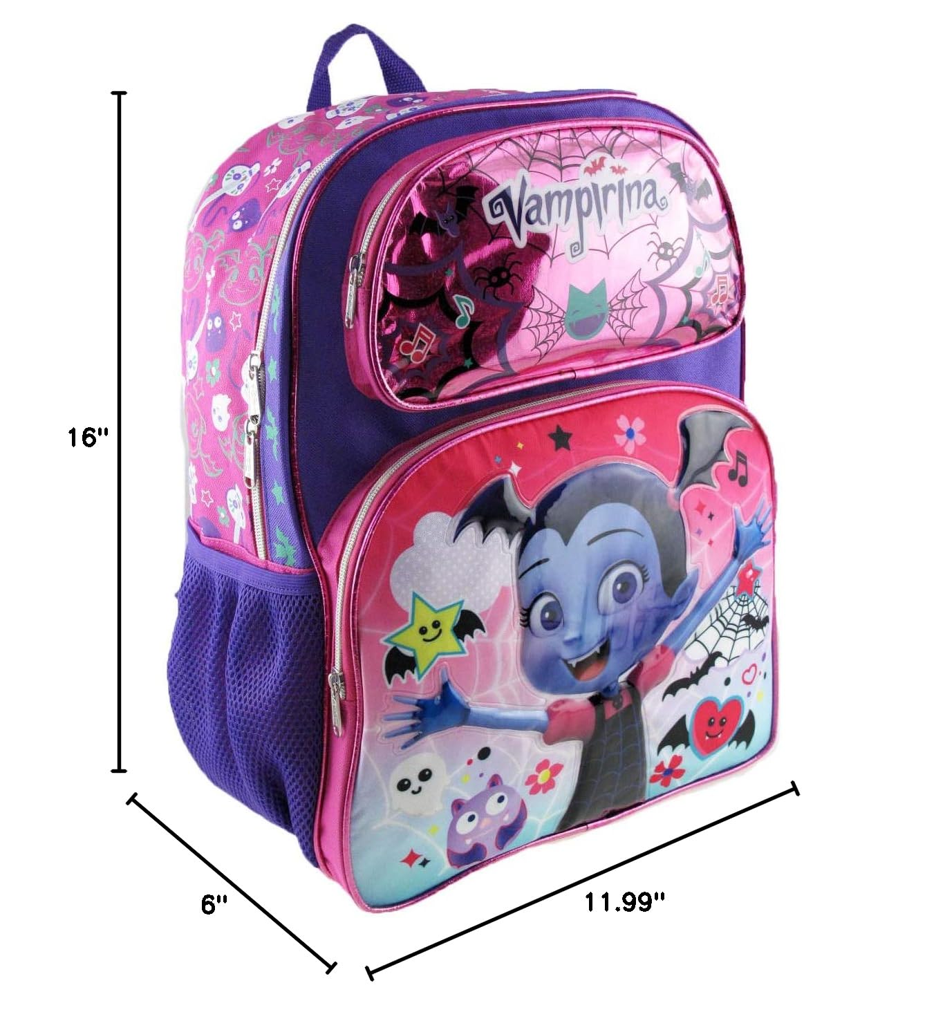Disney's Vampirina 16" Emoji Bats Large Size Backpack - A16924