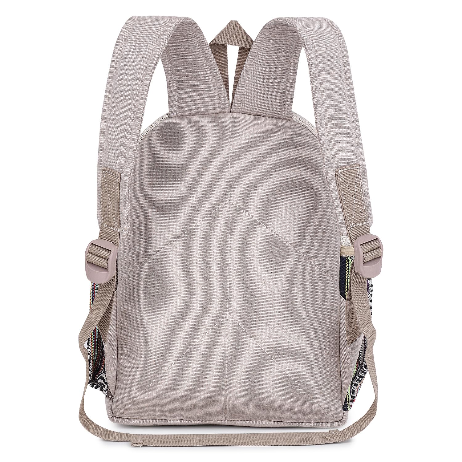KayJayStyles Small Lightweight Daypack Backpack Handmade Himalayan Hemp Travel, Hiking, Purse for Men, Women & Girls
