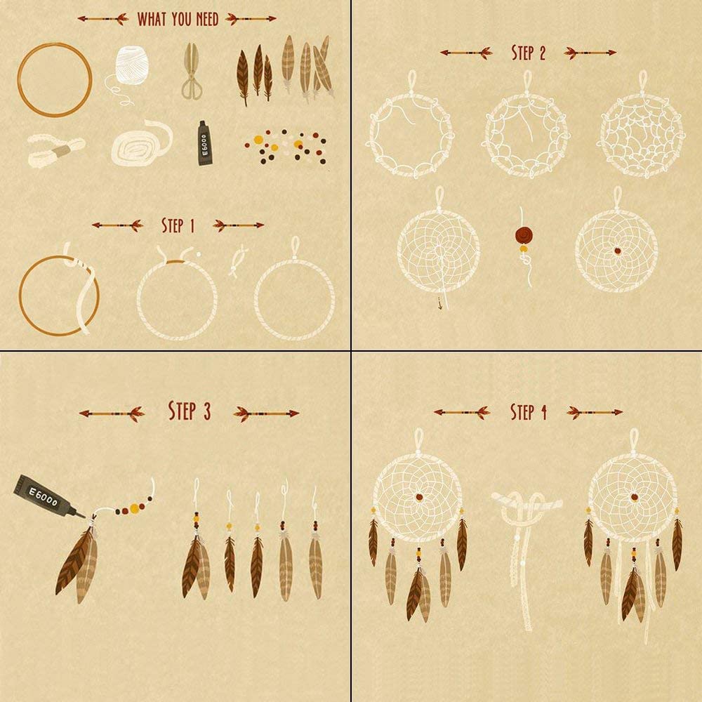 Outuxed 8pcs 10inch Metal Crafts Hoops Wreath Macrame Creations Ring for DIY Crafts Dream Catchers, Floral Macrame Hoop for Wedding Decor, Wall Hanging Craft, Gold