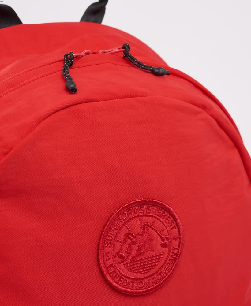 Superdry Mens Unisex Expedition Montana Rucksack, Five-Pocket Design Bold Orange Size One Size
