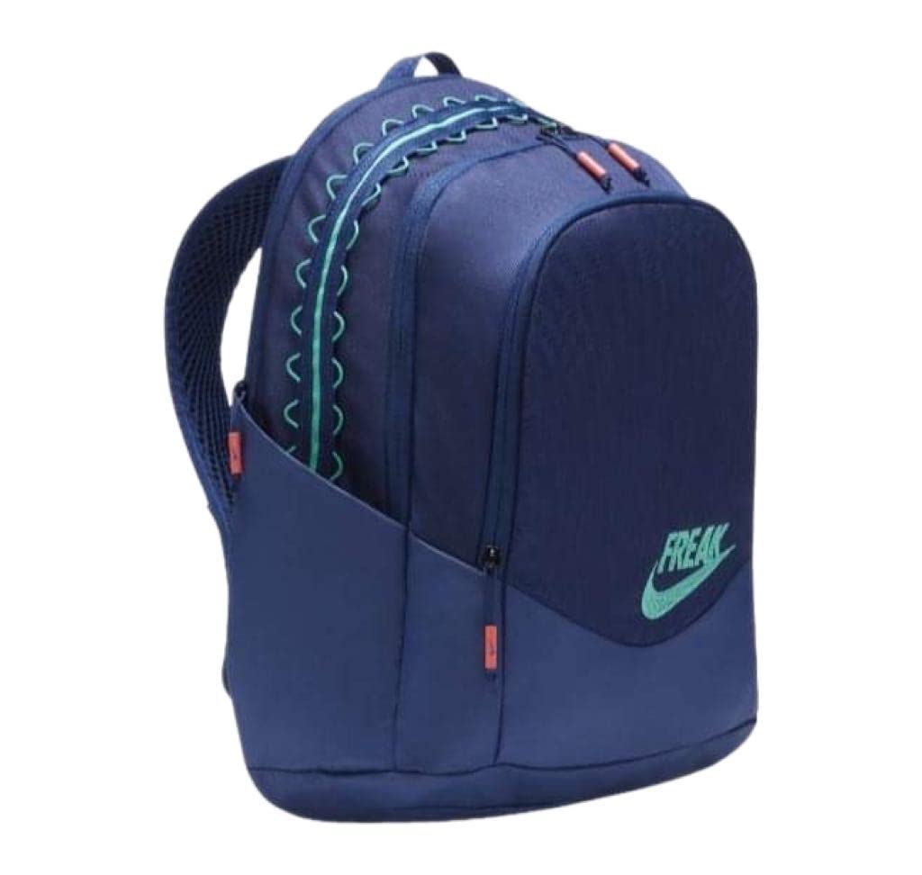 Nike Giannis Freak Backpack Basketball Training Sport Bag (Blue Void/Blue Void/Roma Green)