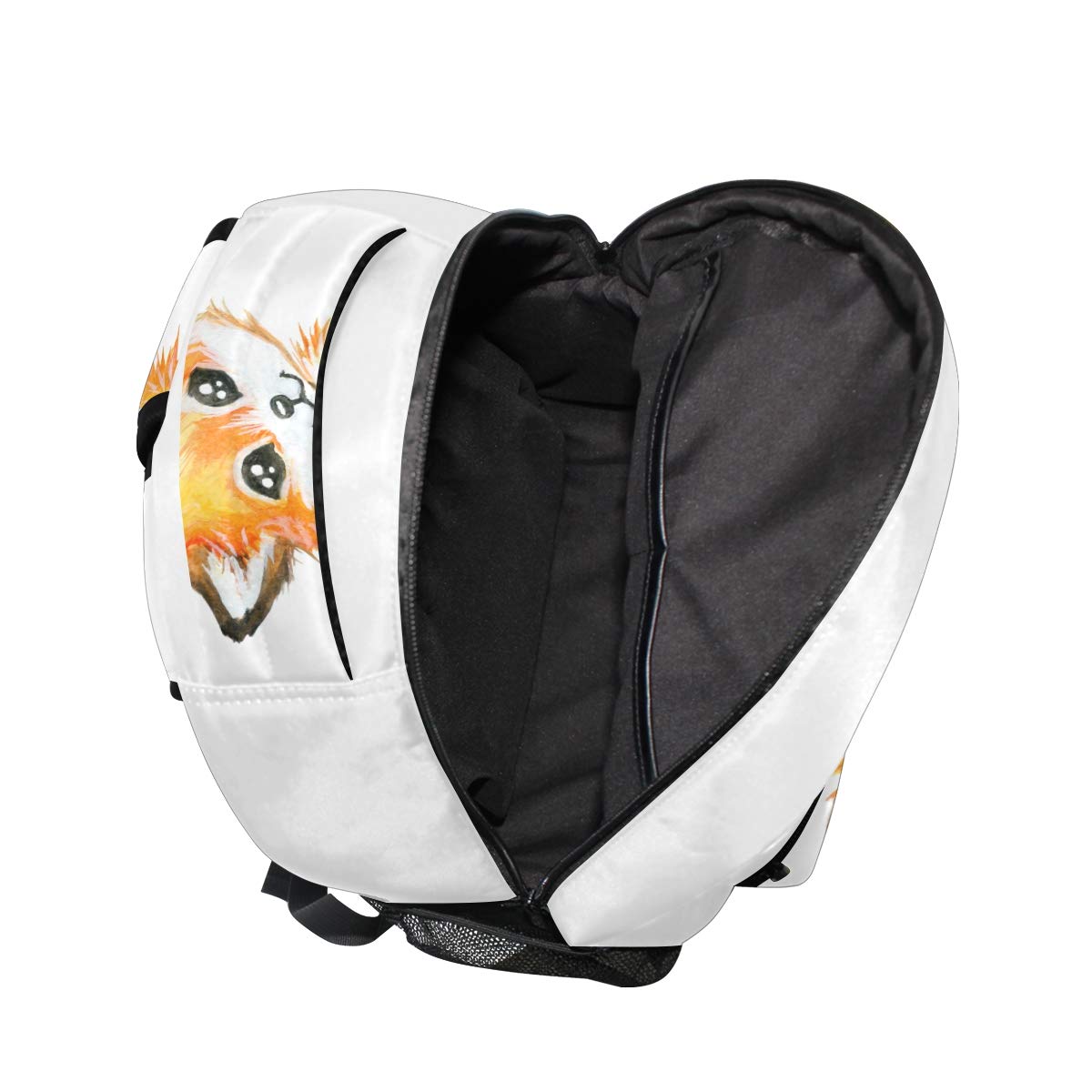 ALAZA Cute Little Fox Animal Print Large Backpack Personalized Laptop iPad Tablet Travel School Bag with Multiple Pockets