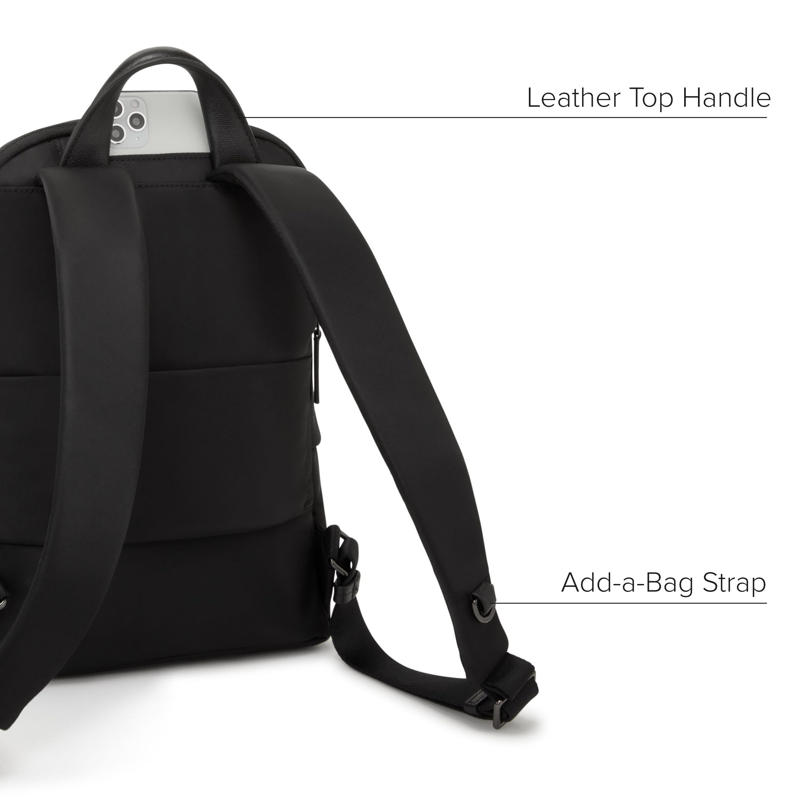 TUMI Voyageur Denver Backpack - Black/Gunmetal