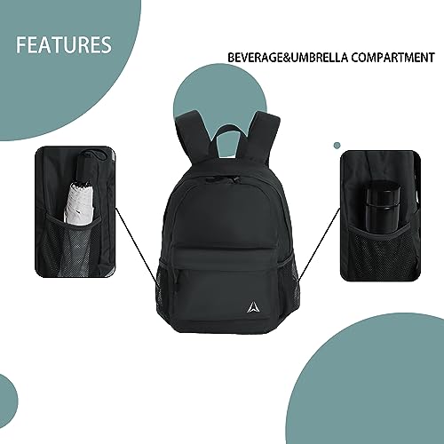 Cango Casual Lightweight Large Capacity School Daypack and Work Backpack, fits multiple school accessories, Water resistant bookbag for Teens, Men, and Women.