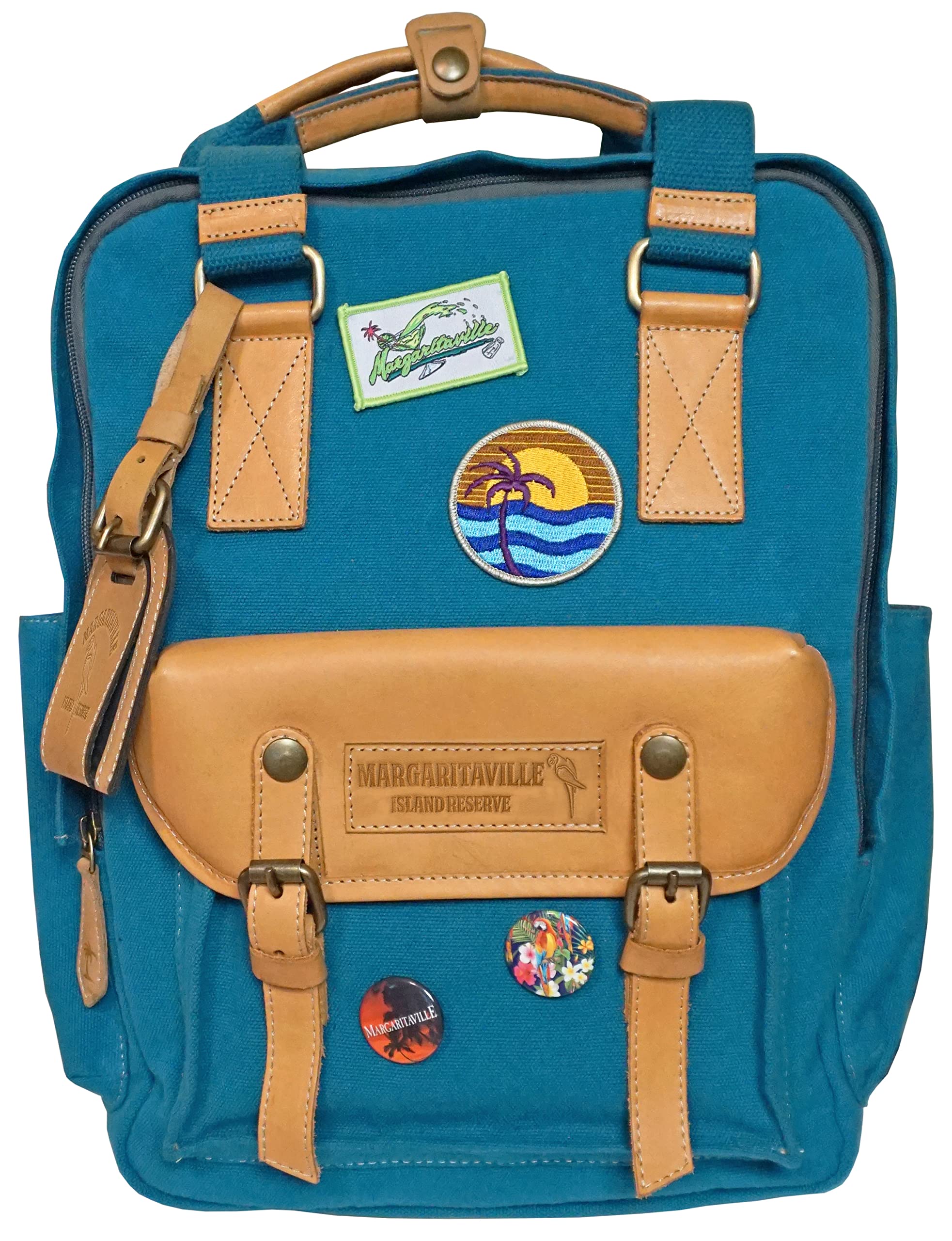 Margaritaville Island Reserve Adrian Backpack, Blue, Medium