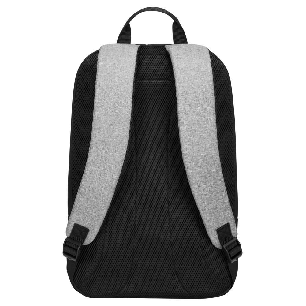 Targus Urbanite Compact Backpack Designed for School and Business Professional Commuter fit up to 15.6-Inches Laptop/Notebook, Gray (TBB590GL)