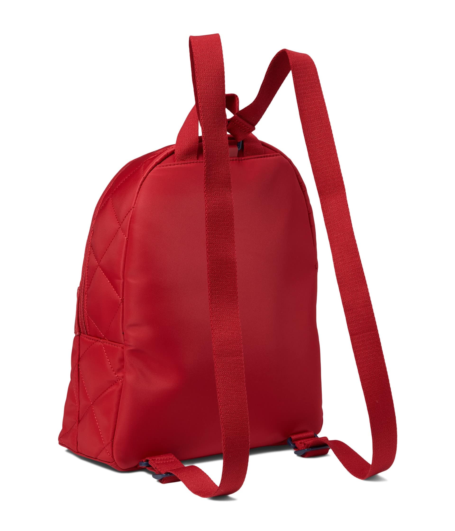 Tommy Hilfiger Daisy Medium Dome Backpack Quilted Smooth Nylon Tommy Red One Size