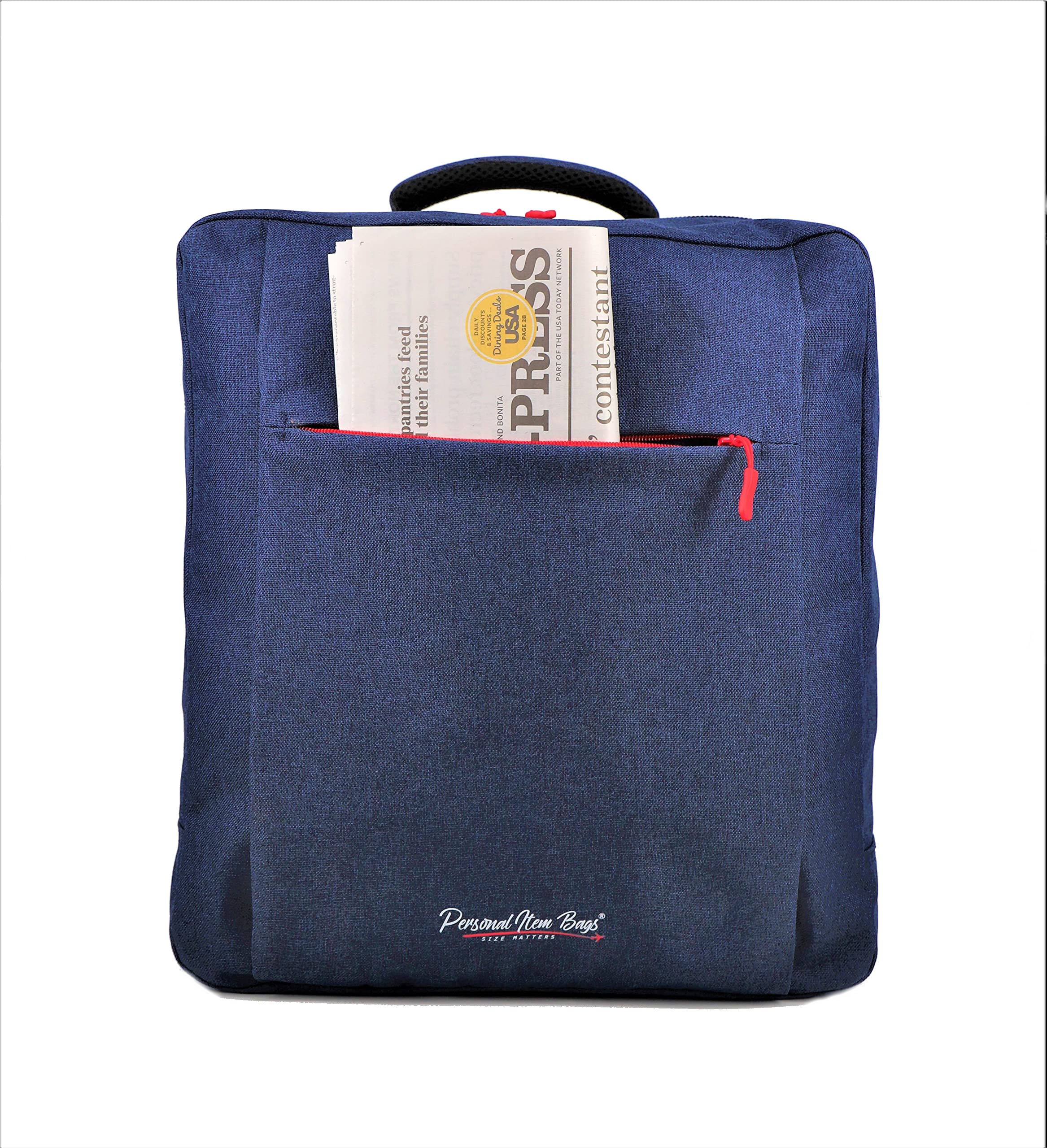 Allegiant Personal Item Bag Backpack 16x15x7 Blue