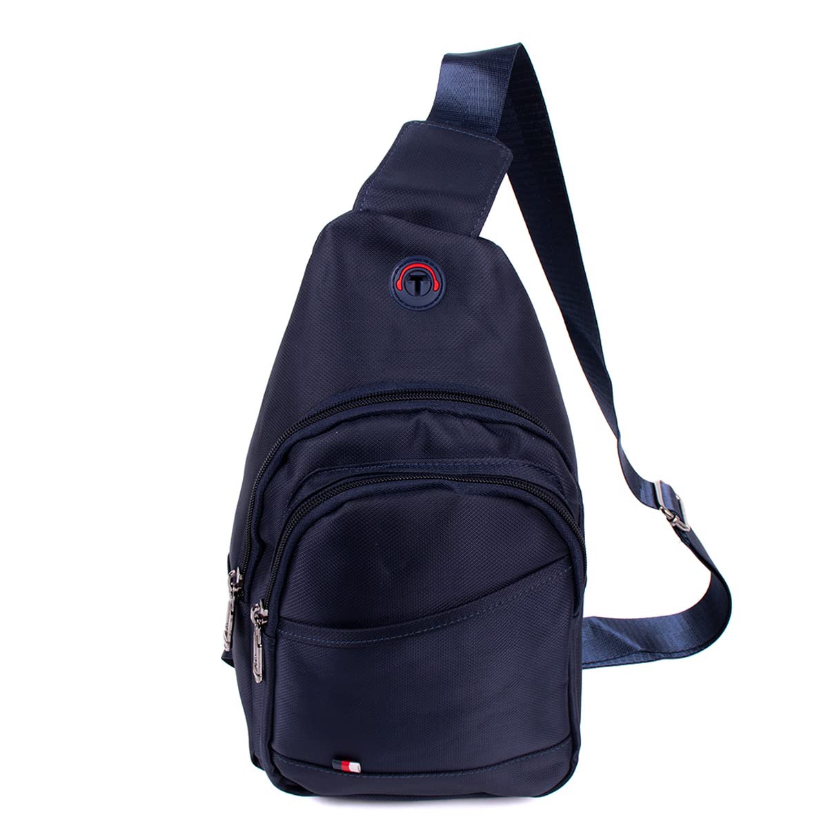WESTEND Urban Crossbody Slingbag, Travel Daypack for Men and Women, Grey
