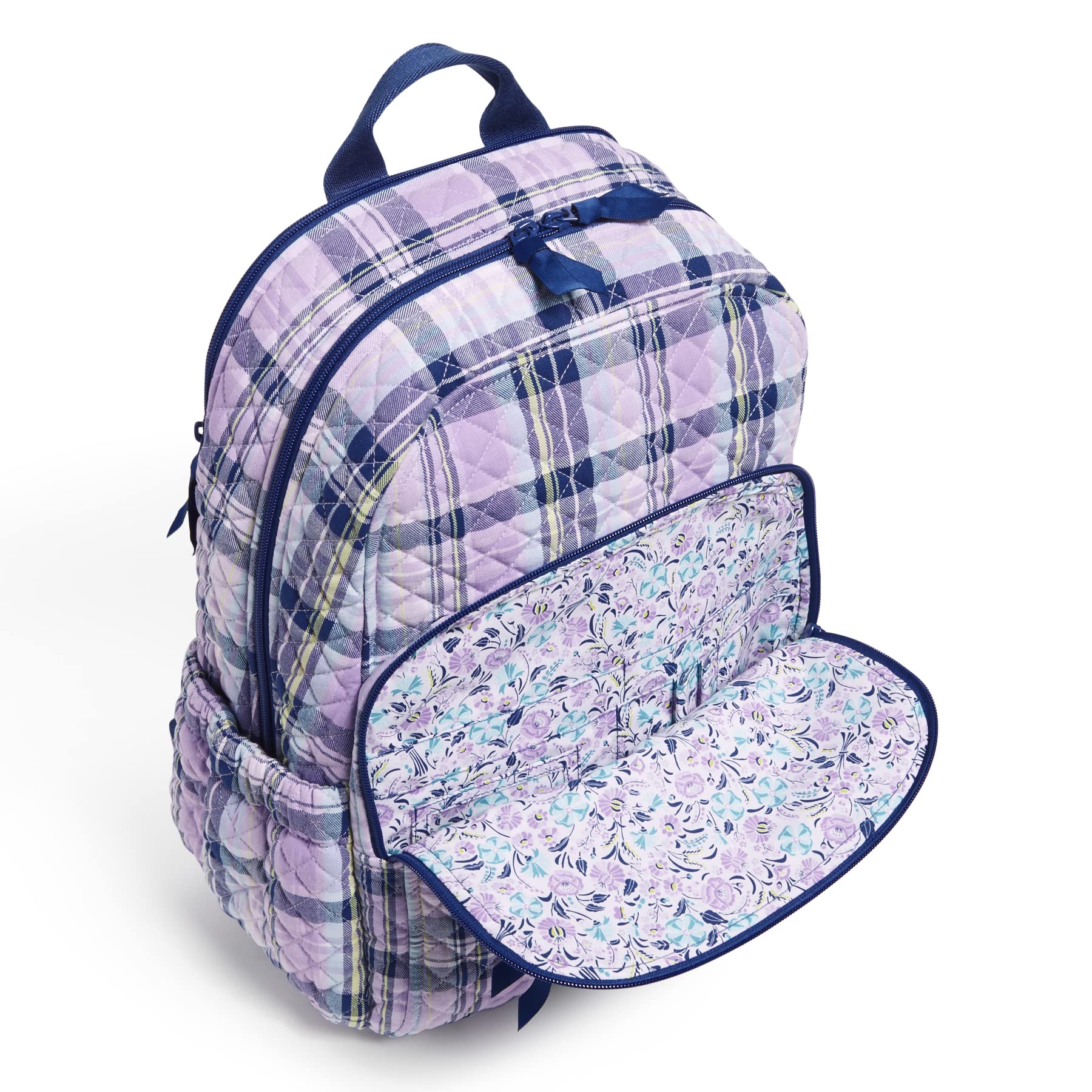 Vera Bradley Women's Cotton Campus Backpack Prairie Paisley