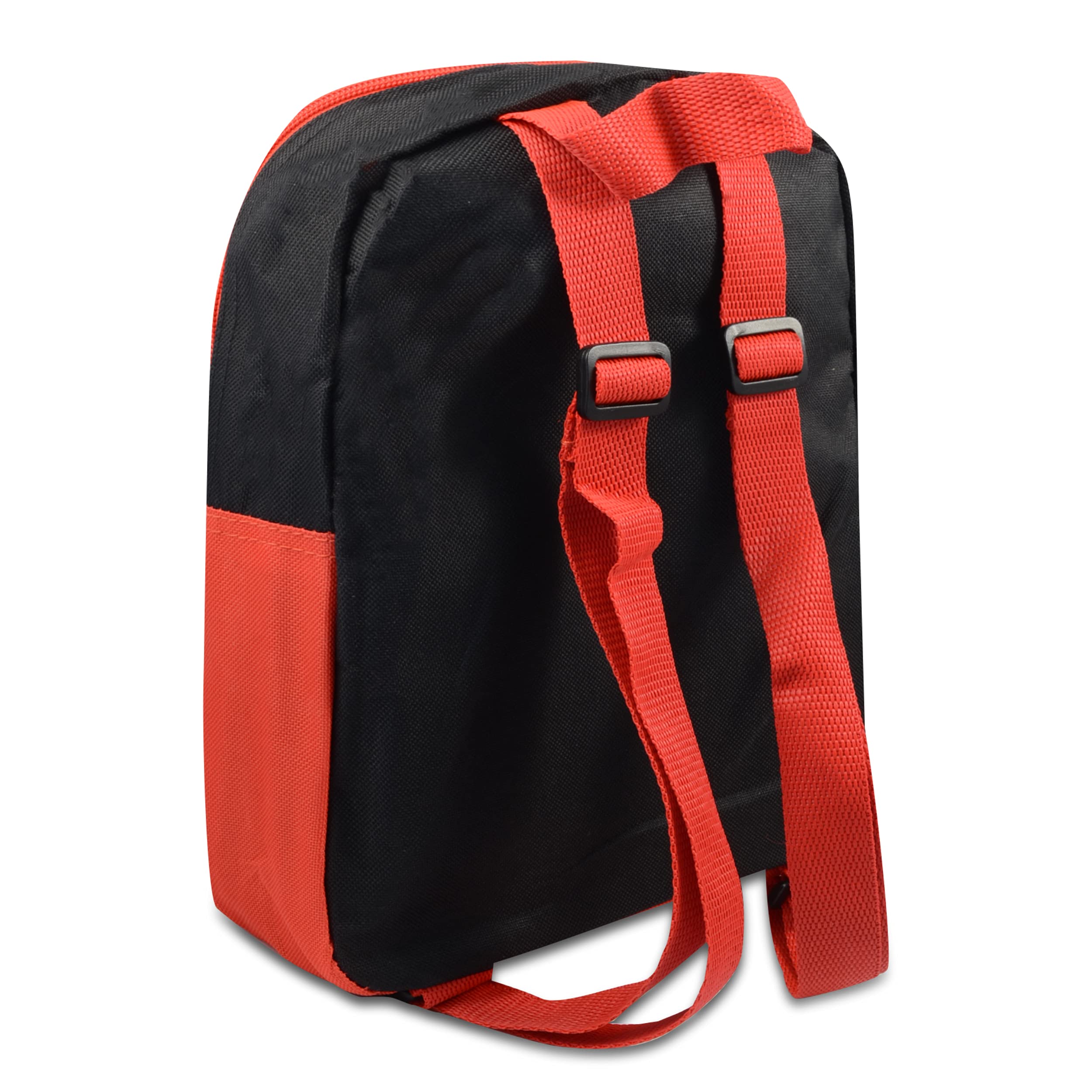 Marvel Spiderman Mini Backpack For Boys, Kids ~ 4 Pc Bundle With 11" Spiderman School Bag For Kids, Water Pouch, Stickers, And More | Spiderman Preschool Supplies