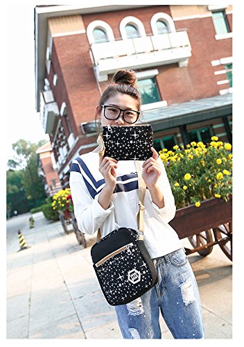 Yookeyo Girls School Bag 3Pcs for Elementary, Backpack/Shoulder Bag/Handbag