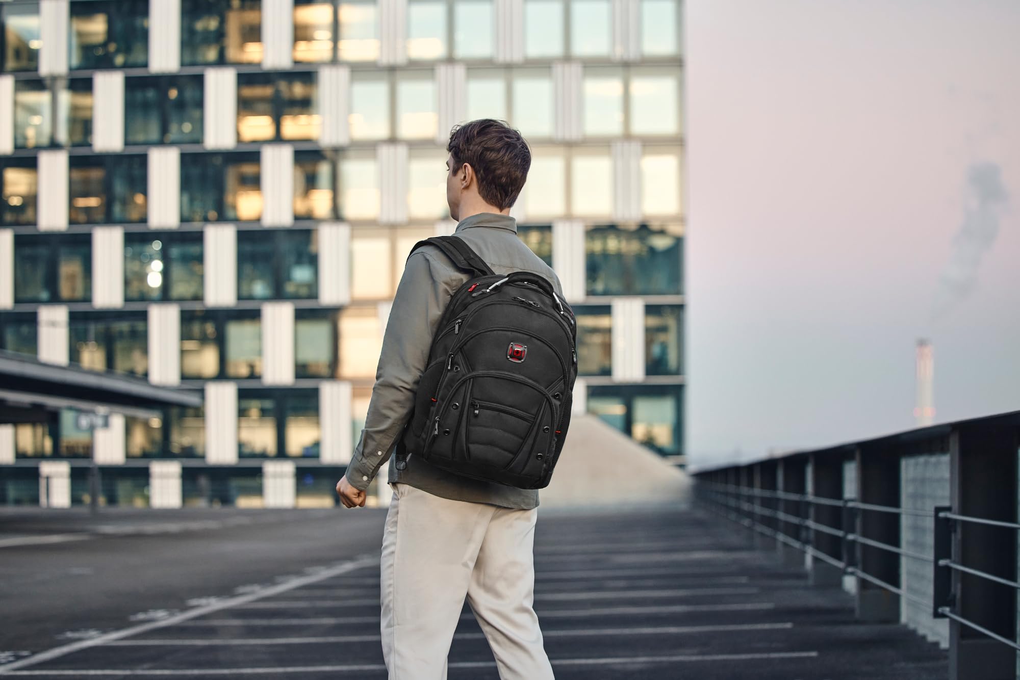 Wenger Black Backpack
