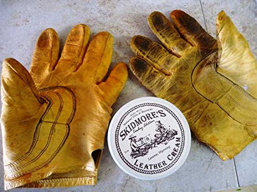 Skidmore's Original Leather Cream | All Natural Non Toxic Formula | Leather Conditioner Cleans, Moisturizes, and Protects Your Leather | 16 Ounces (1 Pint)