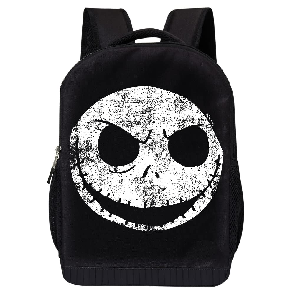 Disney Nightmare Before Christmas Backpack - Jack on the Hill Disney 17 Inch Air Mesh Padded Bag (Jack on the hill)