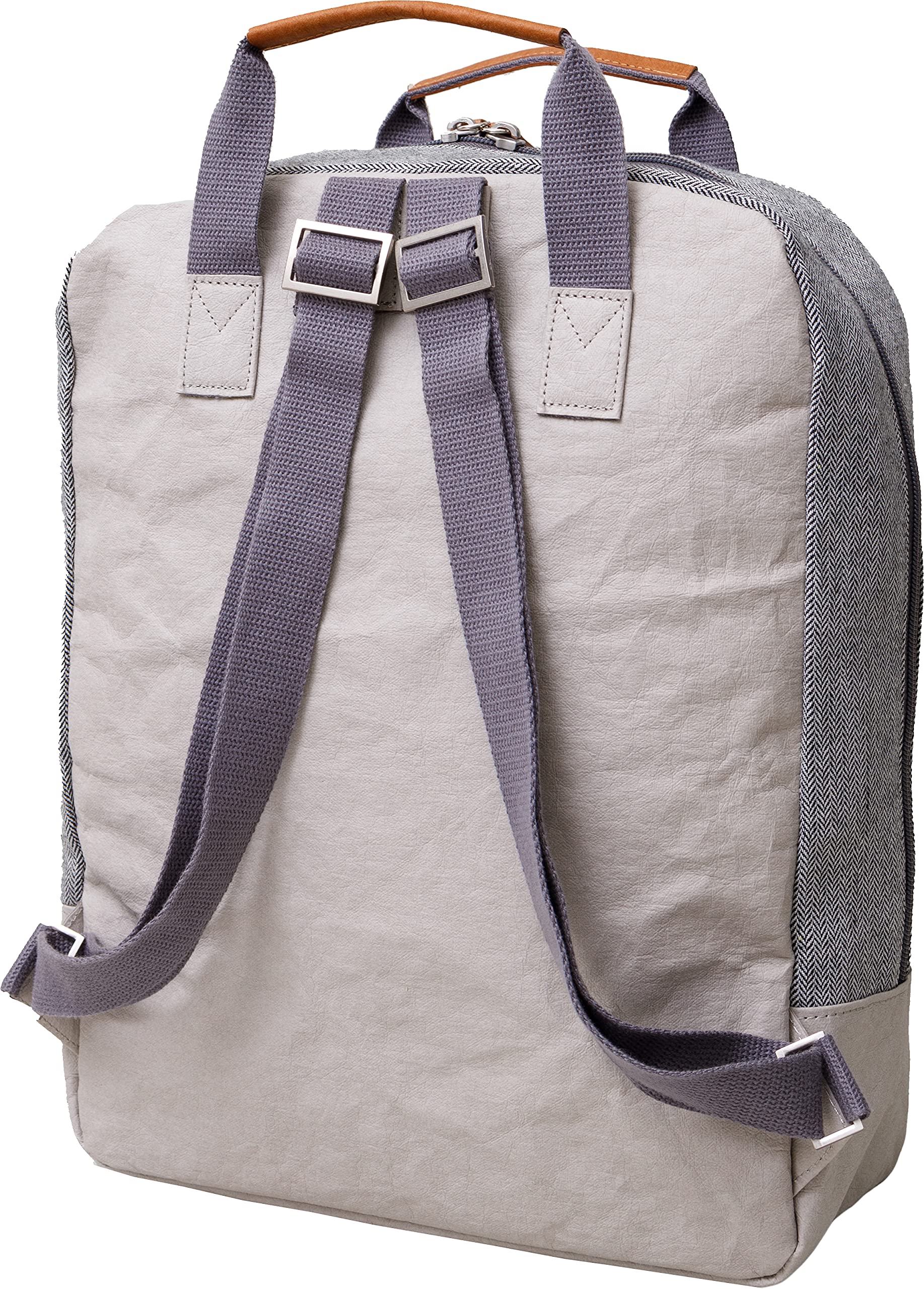 Out of the Woods Supernatural Paper Backpack Multi-Pocket Backpack with Vegan Paper – Washable Backpack with Zippered Body & Front Pocket – Sustainable, Ethical Backpack / Laptop Bag