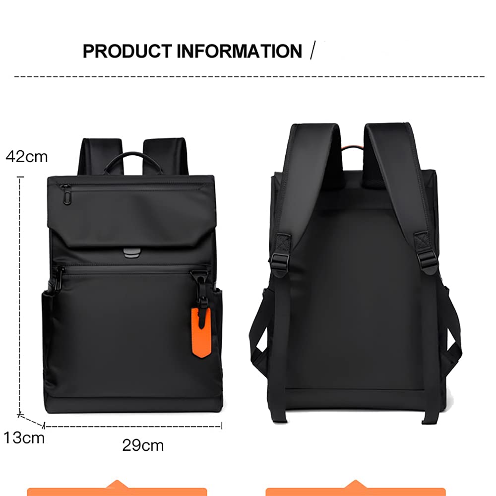 Aipool Men’s and Women’s Grey Casual Daypack Backpacks with Laptop Compartment Computer Backpack for Work School Bookbag