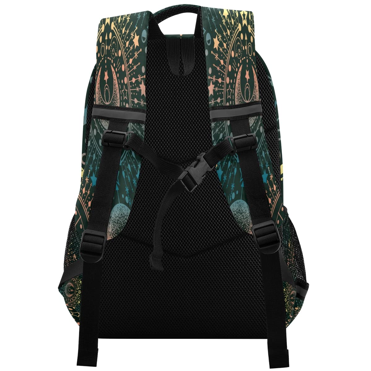 ALAZA Moon Sun Star Magical Large Backpack Travel College School Shoulder Laptop Bag Daypack Bookbag