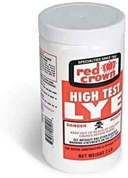 Lye for Soap Making, Sodium Hydroxide for Soap Making, Pure Lye, Food Grade Lye, Caustic Soda, Drain Cleaner and Clog Remover, High Test Lye Food Grade, 2lbs.