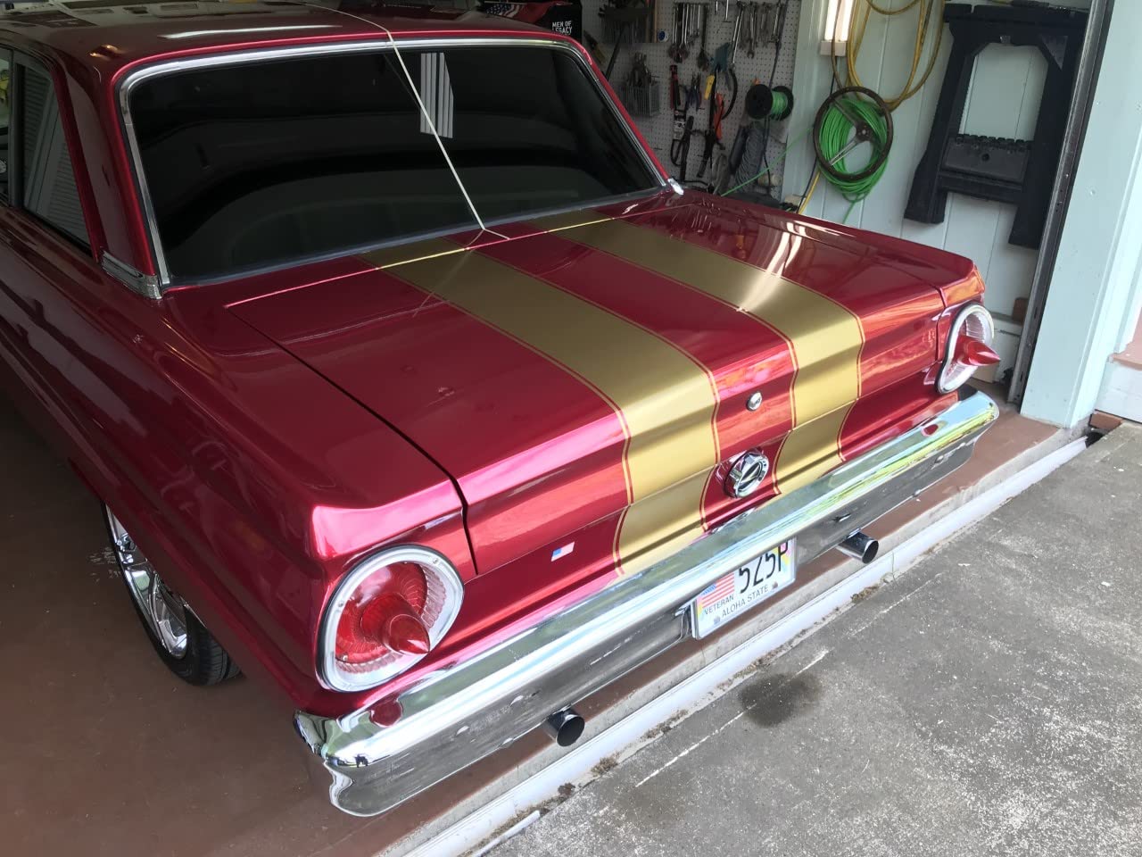 Red Oracal 651 Vinyl PinStriping, Pinstripes Tape for Autos, Bikes, Boats - Decals, Stickers, Striping, Pinstripes - 1/4"