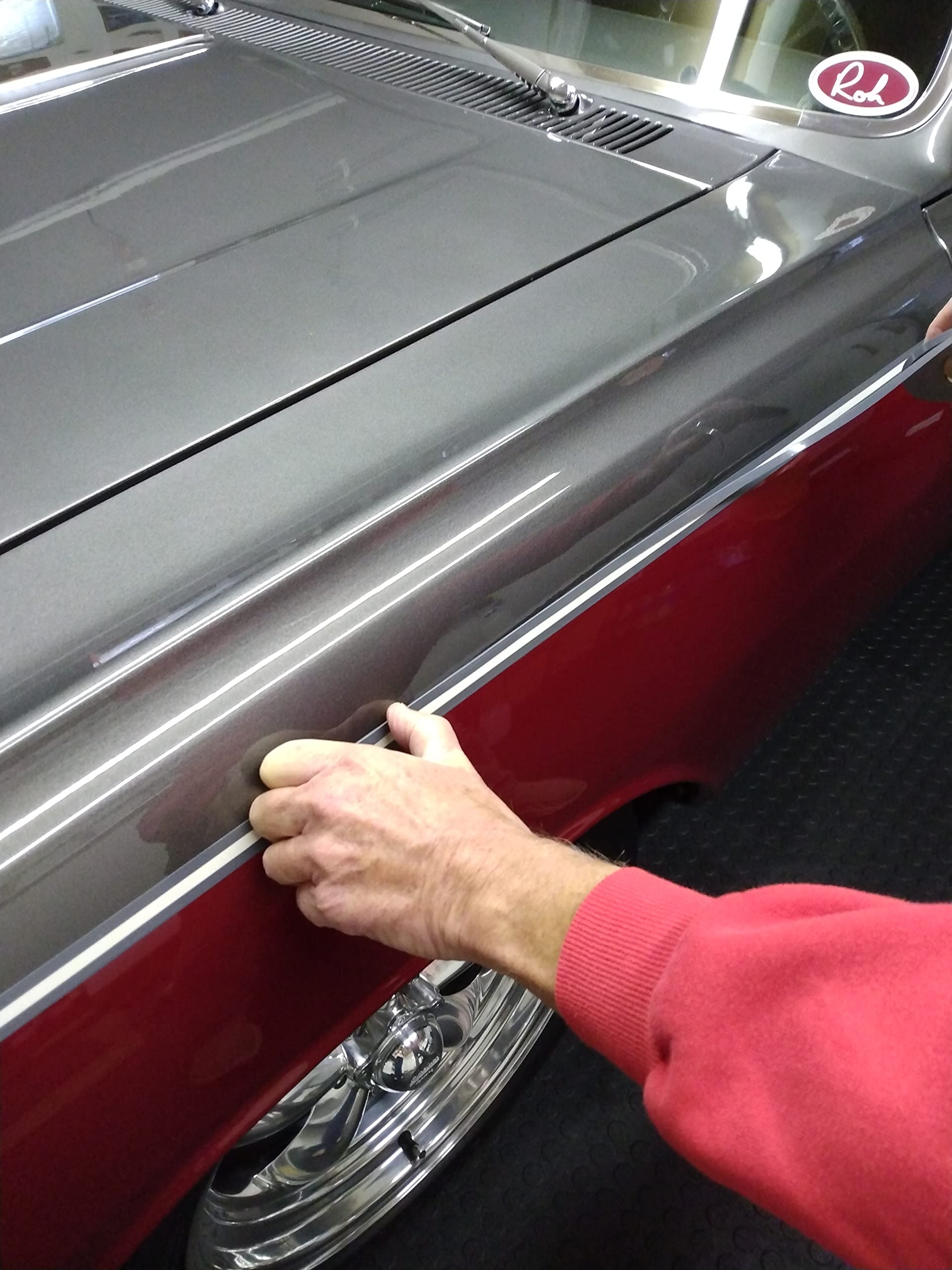 Red Oracal 651 Vinyl PinStriping, Pinstripes Tape for Autos, Bikes, Boats - Decals, Stickers, Striping, Pinstripes - 1/4"