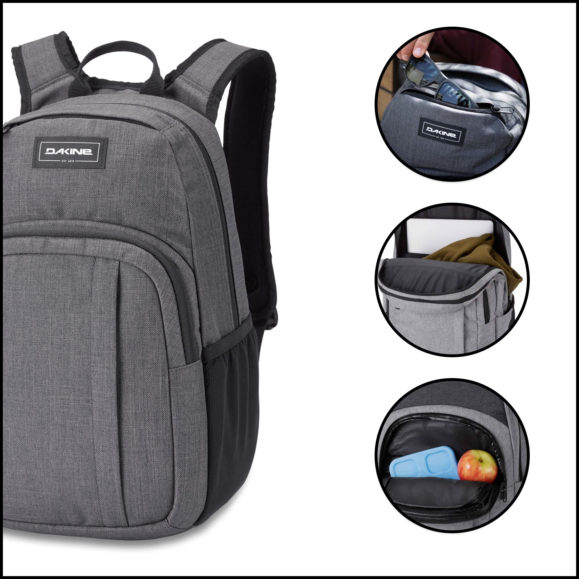 Dakine Unisex Campus M Backpack, Crimson Red, 25L
