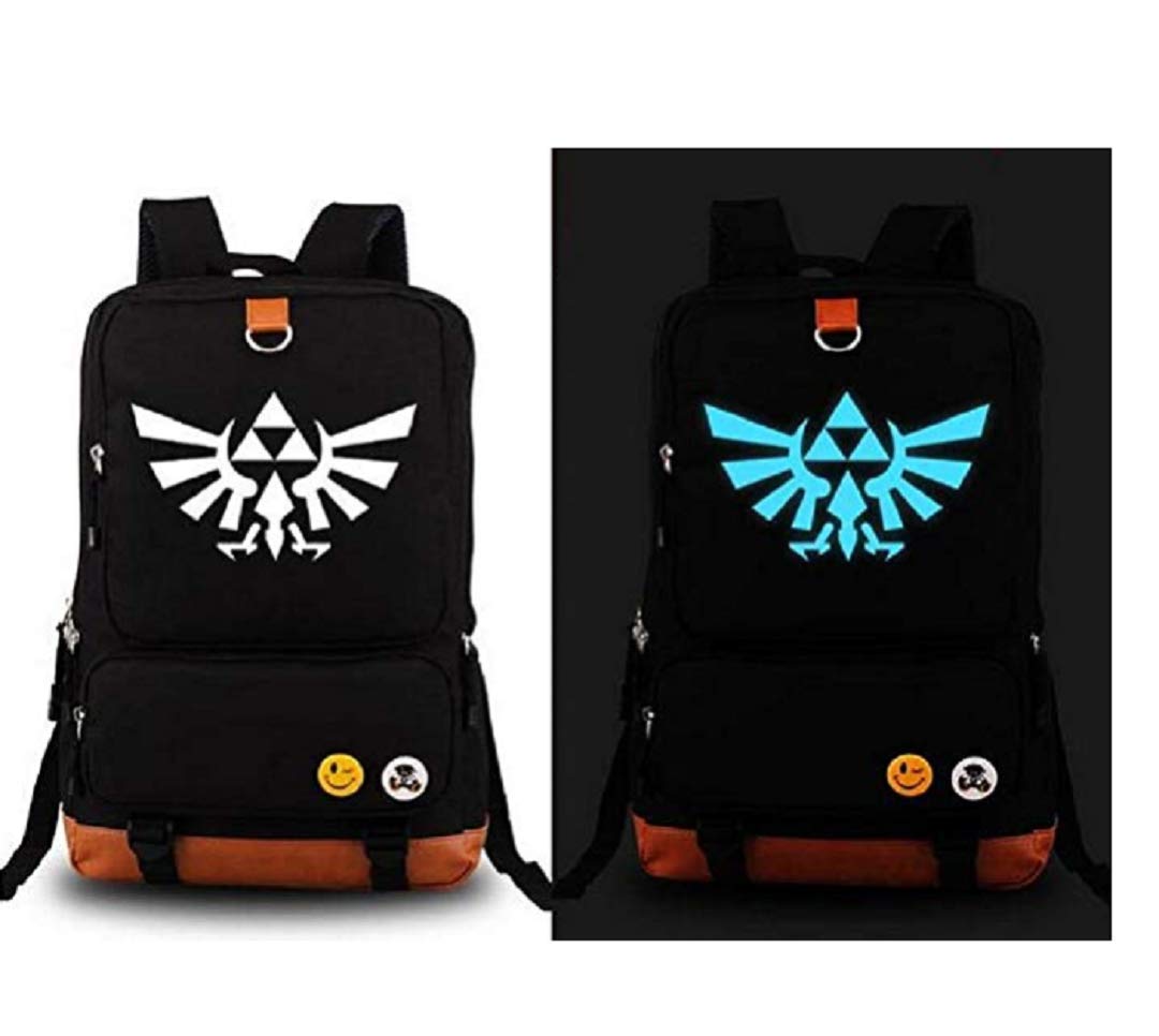 Mxcostume Game Backpack Large Capacity Luminous School Bag Cosplay Accessories (Logo)