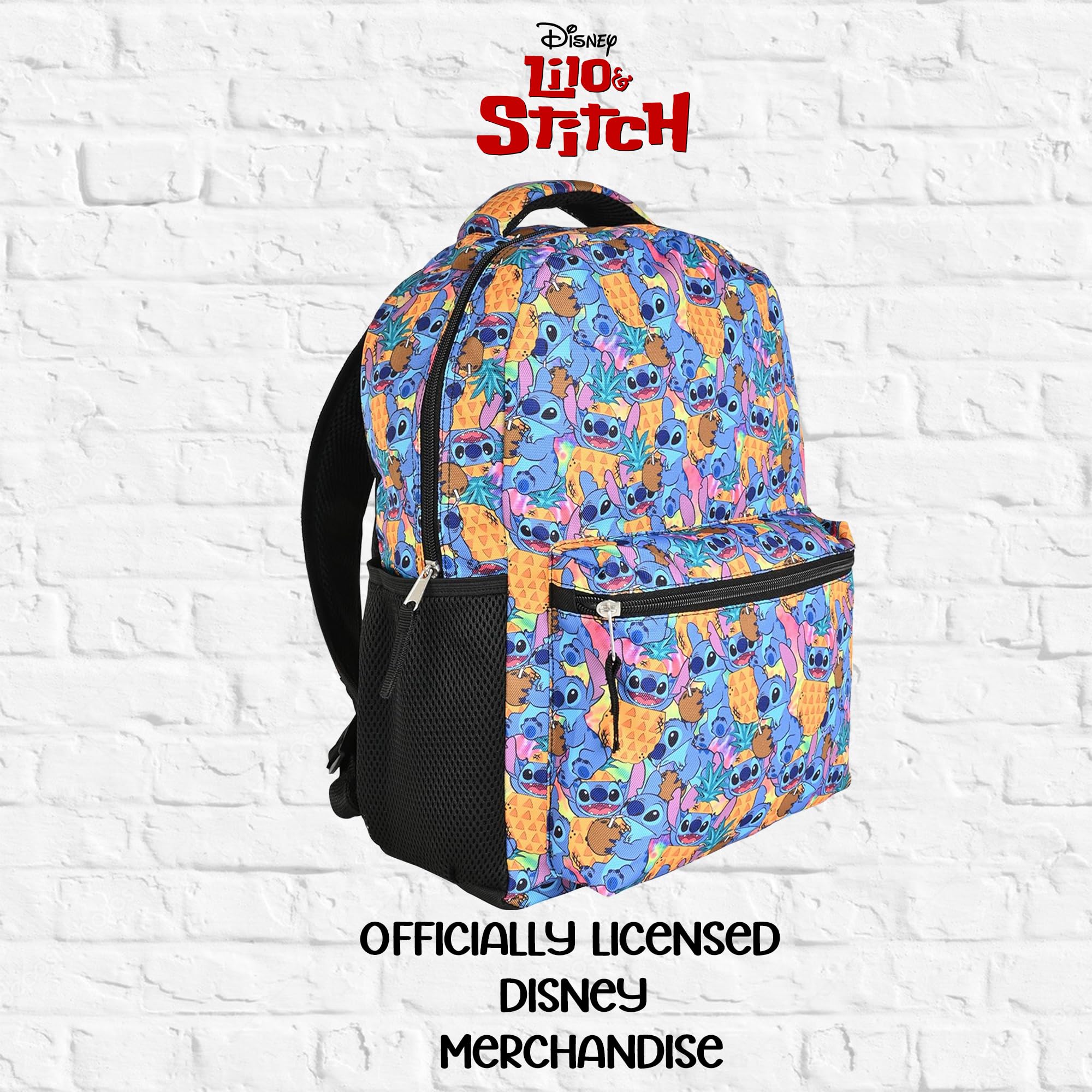 Disney Lilo and Stitch Backpack | Girls, Boys, Teens, Adults | Officially Licenced Stitch Backpacks For School