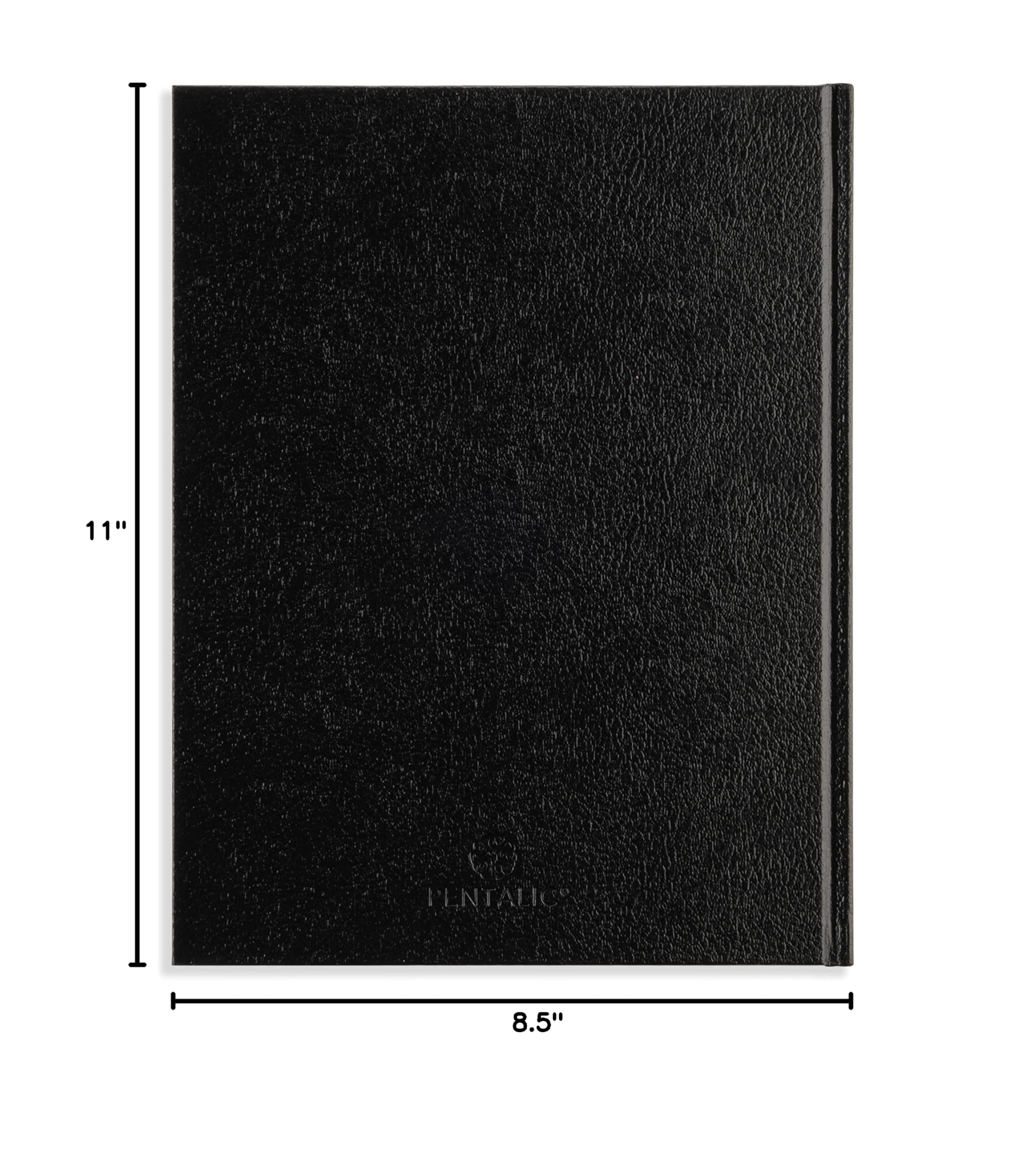 Pentalic Sketch Book, Hardbound, 8-1/2-Inch by 11-Inch