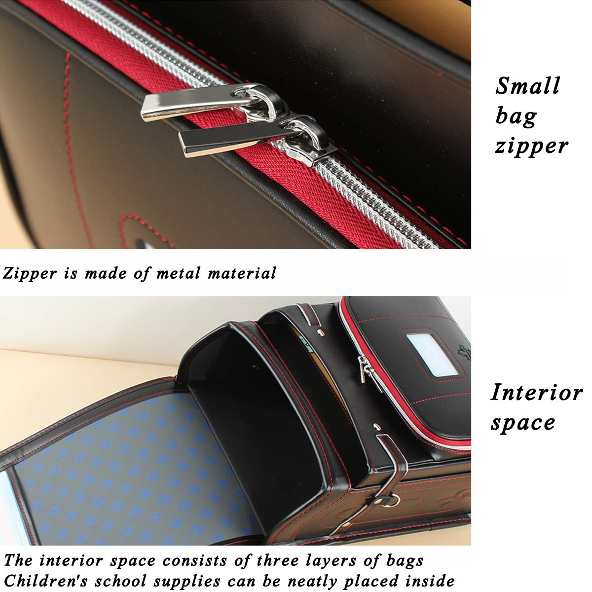 ransel randoseru backpack japanese automatic school bags Senior waterproof PU leather