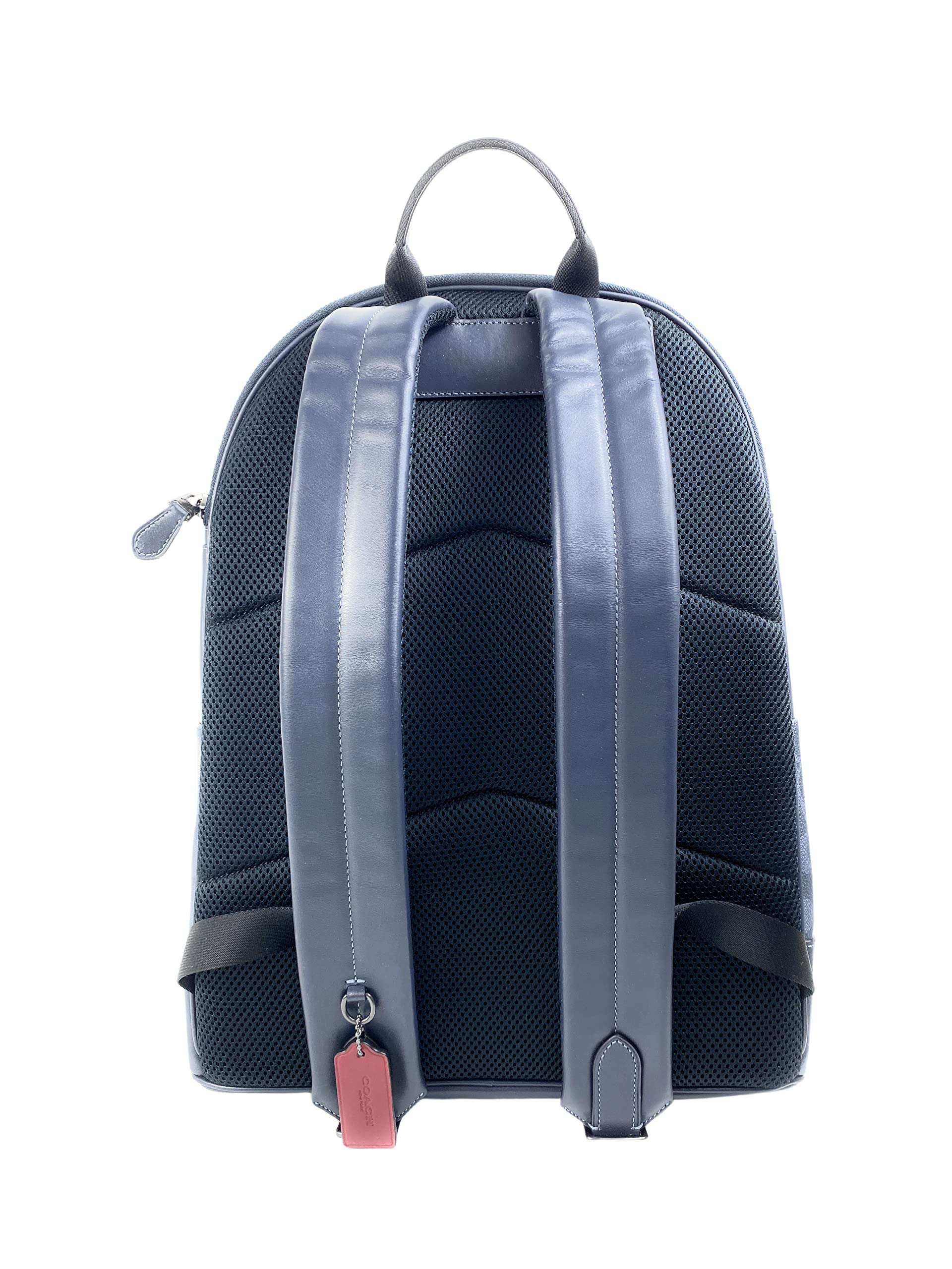 Coach West Backpack In Signature Canvas With Varsity Motif