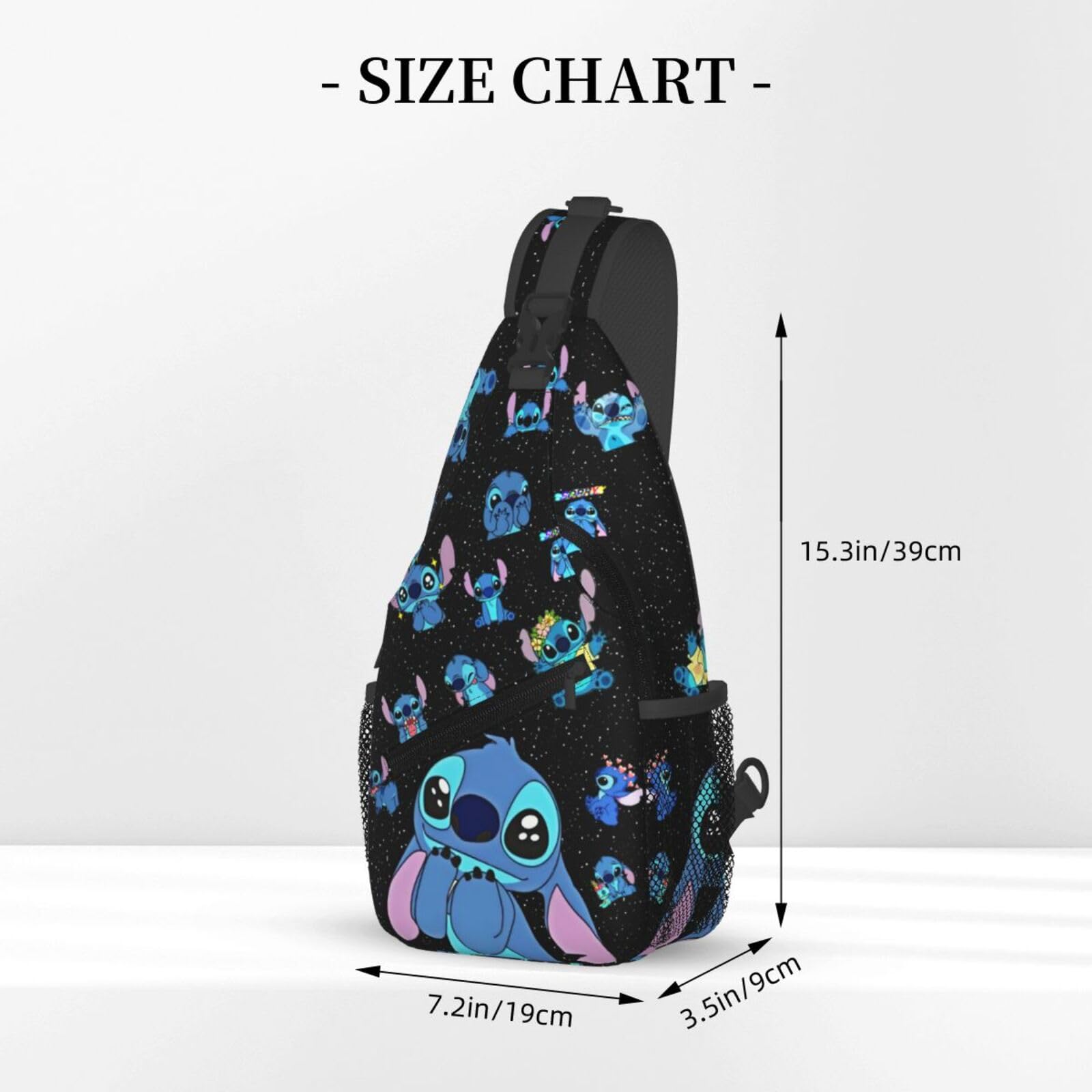 AIDEUX Sling Bag Crossbody Sling Backpack Chest Bag Daypack Purses Shoulder Bag For Women Men Travel Hiking