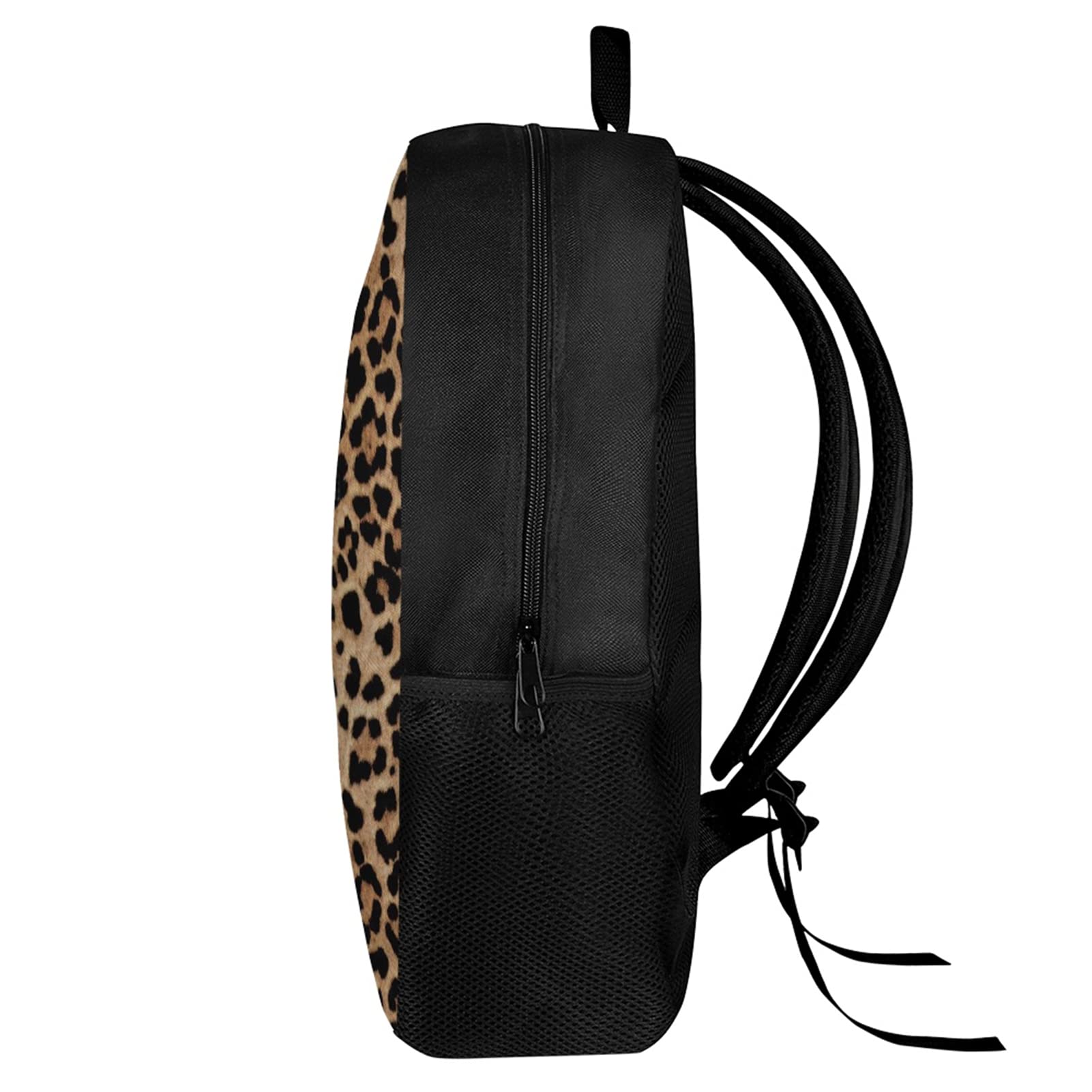 Jndtueit Leopard Backpack Cheetah Animal Skin Print Bookbag for Kids Boys Girls Back to School