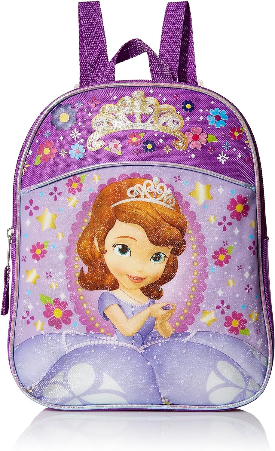 Disney Girls' Sofia The First Miniature Backpack, Light Purple/Purple, 11" X 9" X 2.75"
