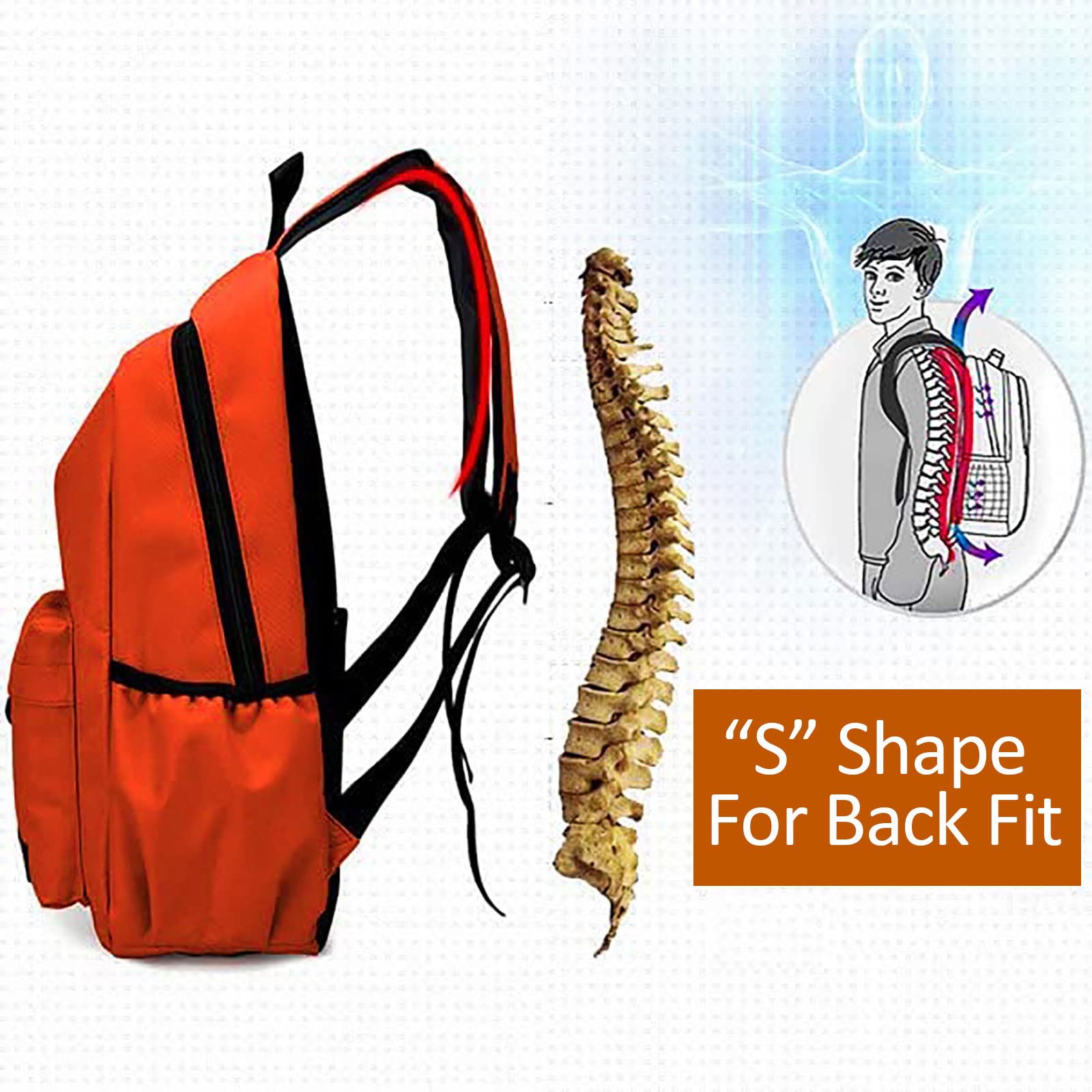 Cartoon Game Backpack,Lightweight Large Capacity Laptop Backpack Book Bag Outdoor Travel Daypack -2