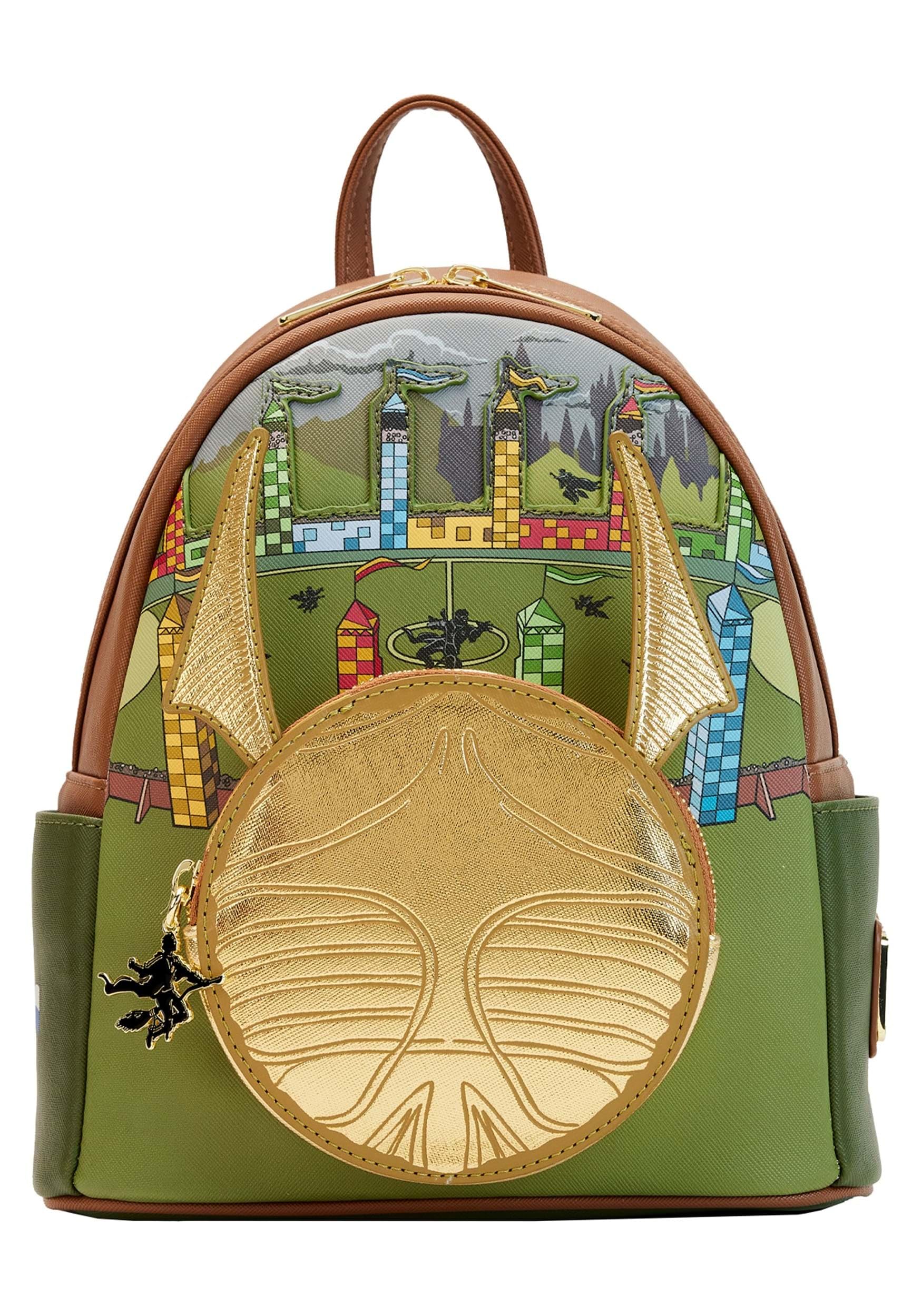 Loungefly Harry Potter Golden Snitch Mini Backpack