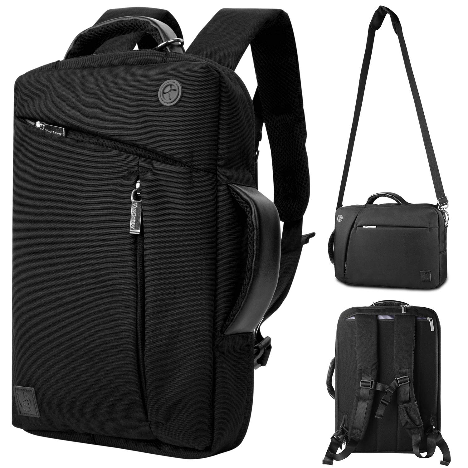 Large 3 In 1 Laptop Backpack Briefcase Shoulder Bag 17.3 Inch for HP Envy OMEN 17, for LG Gram 17, for MSI GS75 Stealth, ThinkPad P71 P72, VivoBook Pro 17, ROG Chimera, for Razer Blade Pro