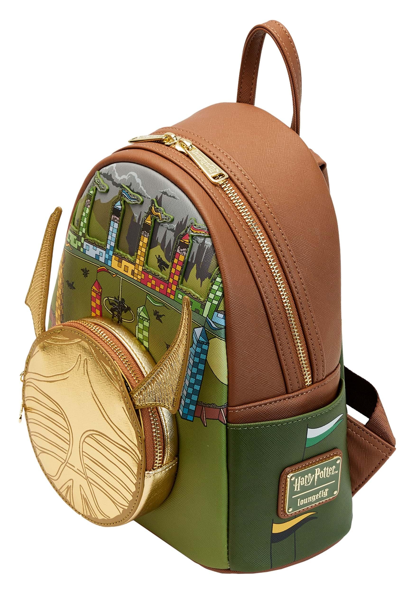 Loungefly Harry Potter Golden Snitch Mini Backpack