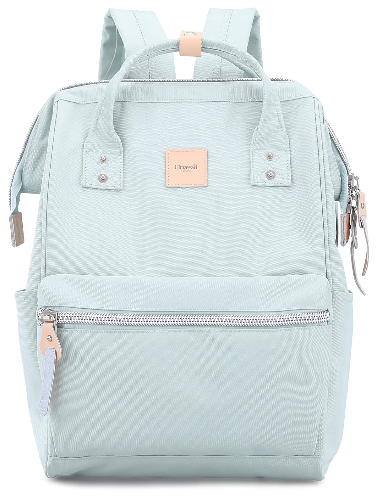 himawari Travel School Backpack with USB Charging Port 15.6 Inch Doctor Work Bag for Women&Men College Students(9003-Army Green03#)