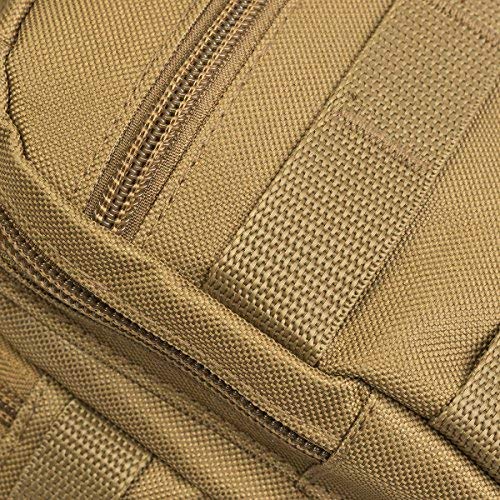 DEPARTED Tactical Sling Pack Military Rover Shoulder Daypack Outdoor Chest Pack Shoulder Backpack for Fly Fishing Camping Hiking Trekking Bag