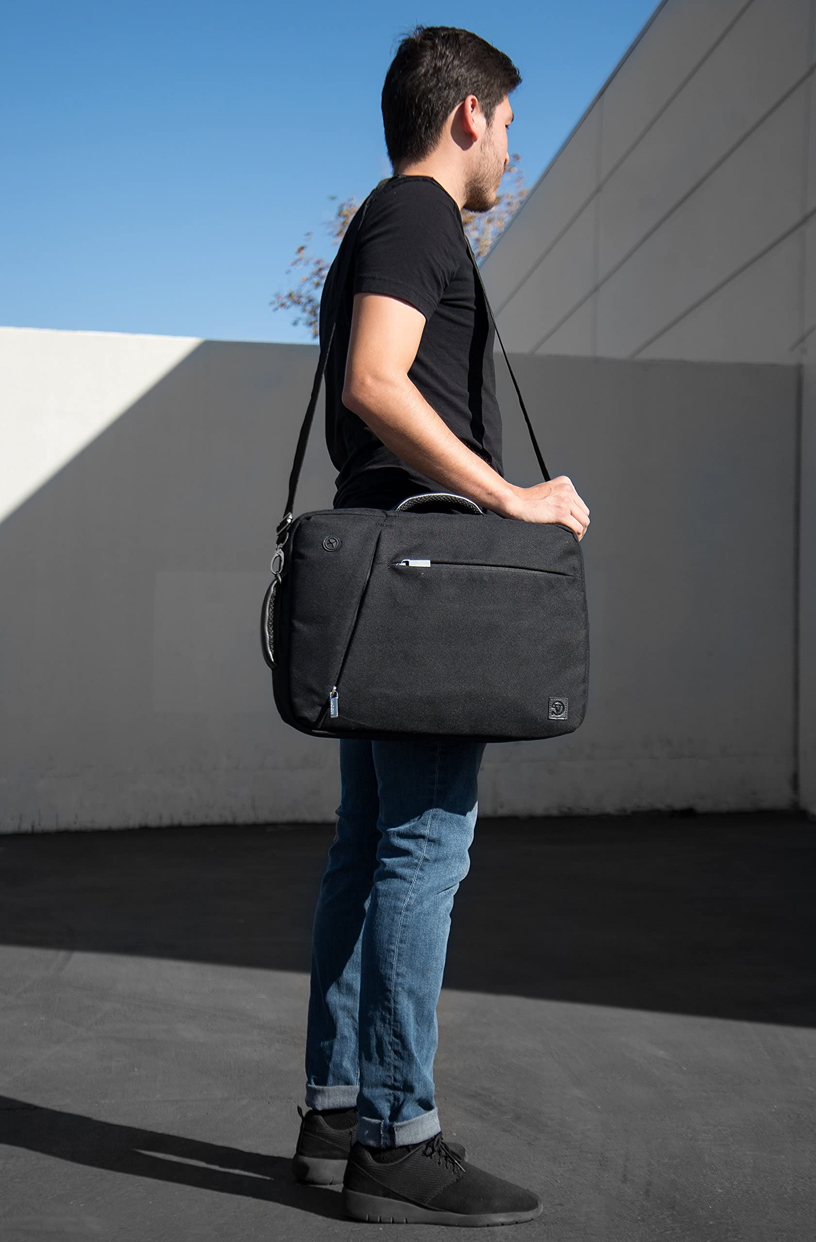 Large 3 In 1 Laptop Backpack Briefcase Shoulder Bag 17.3 Inch for HP Envy OMEN 17, for LG Gram 17, for MSI GS75 Stealth, ThinkPad P71 P72, VivoBook Pro 17, ROG Chimera, for Razer Blade Pro