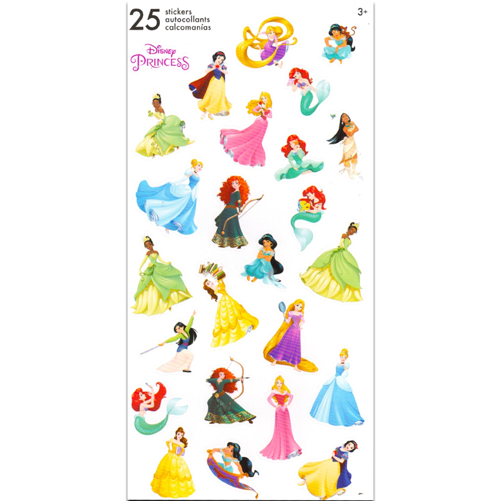 Disney Princess Backpack and Lunch Box Set - Bundle with 16" Princess Backpack, Disney Princess Lunch Bag, Water Bottle, Princess Stickers, More | Princess Backpack for Girls