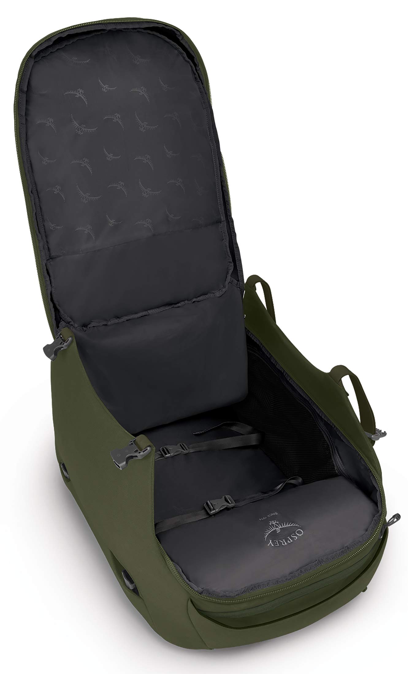 Osprey Porter 65 Travel Backpack, Black