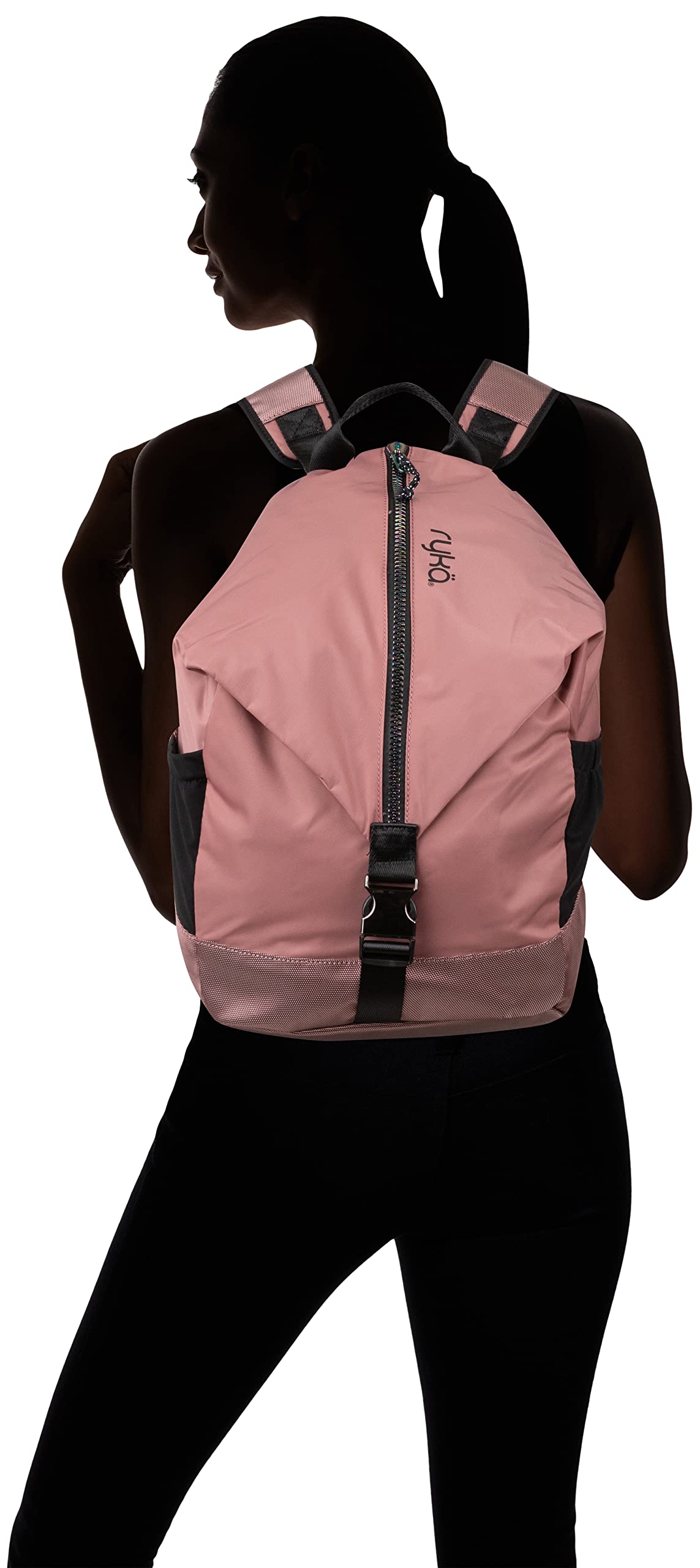 Ryka womens Epic Trek Hiking Backpack, Rosetta Pink, Medium US
