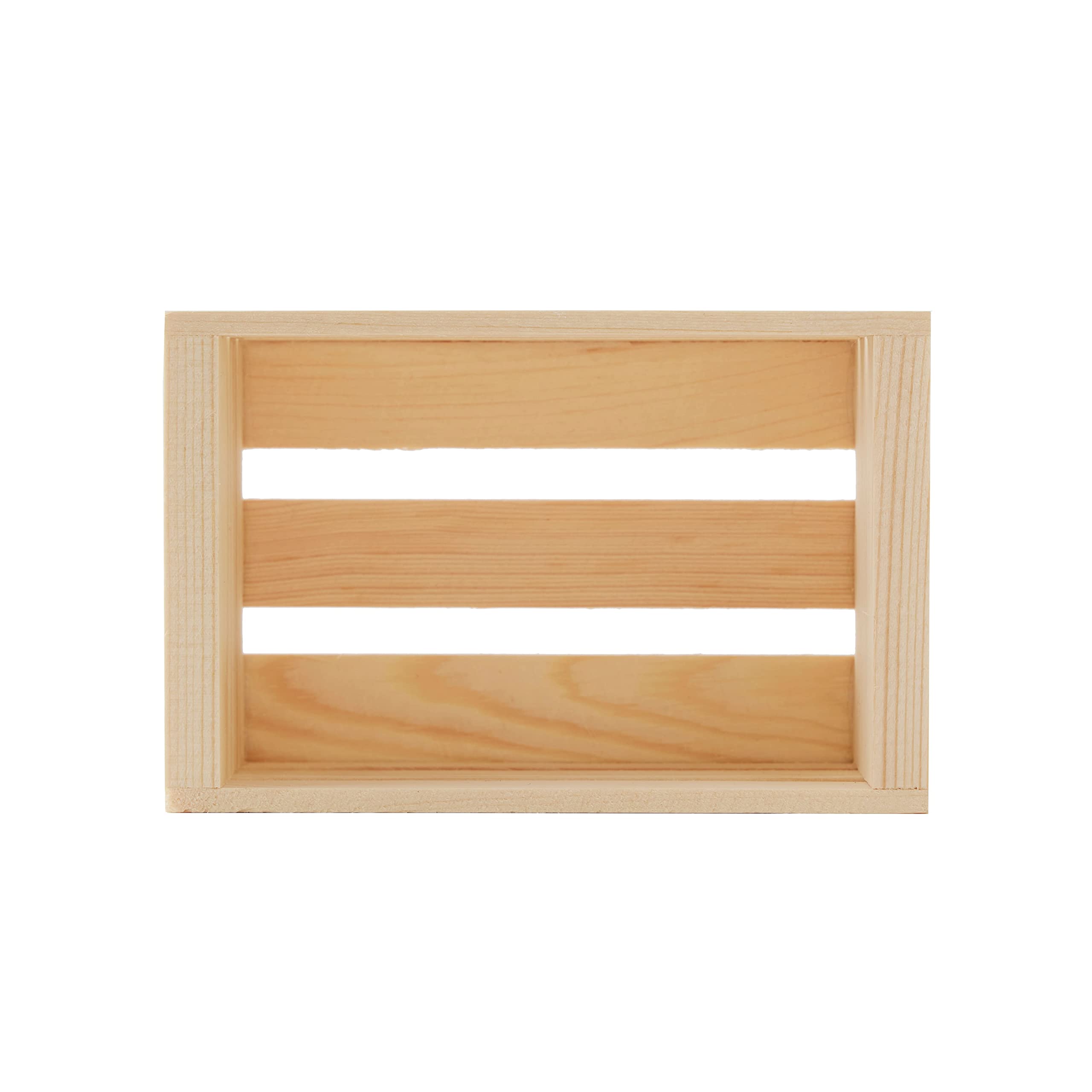 Michaels Bulk 12 Pack: 5”; Wooden Crate by ArtMinds®