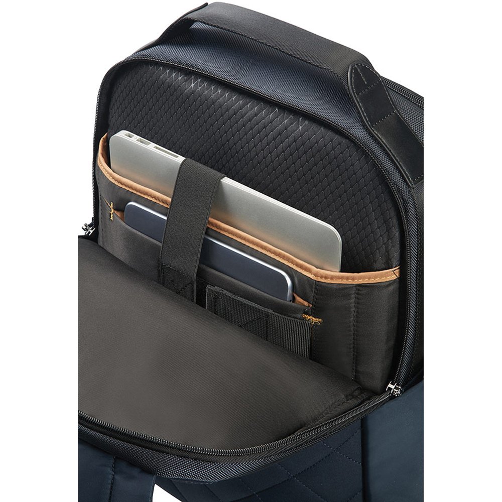 Samsonite 14 inch (42 cm-15.5 L), Blue (Space Blue), M (14.1"-15.5L)