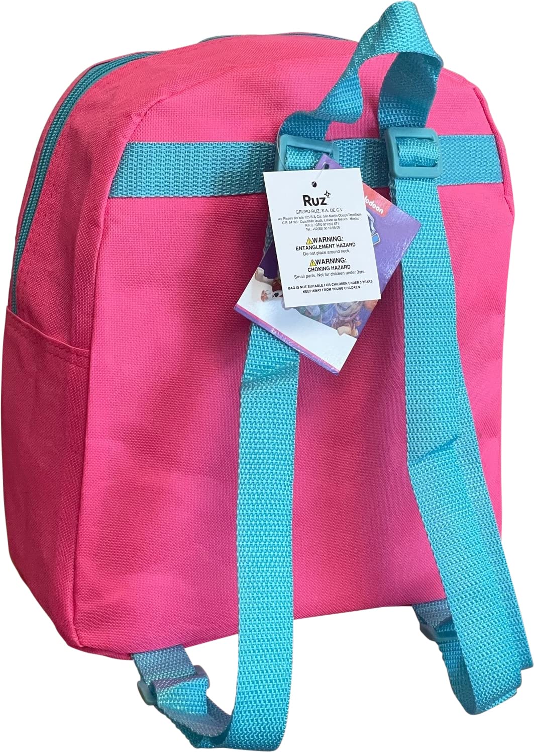 Ruz Paw Patrol Toddle Girl 12 Inch Mini Backpack (Pink-Blue)