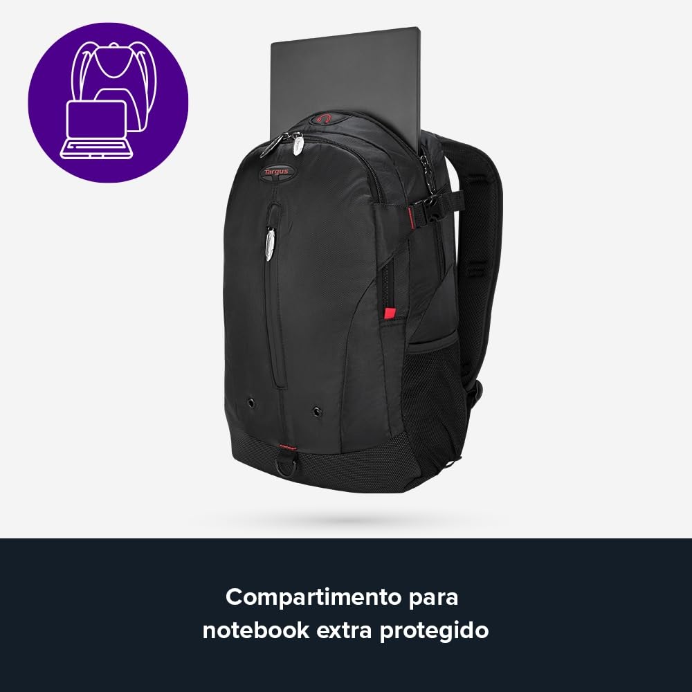 Targus Groove Backpack, Black/Black