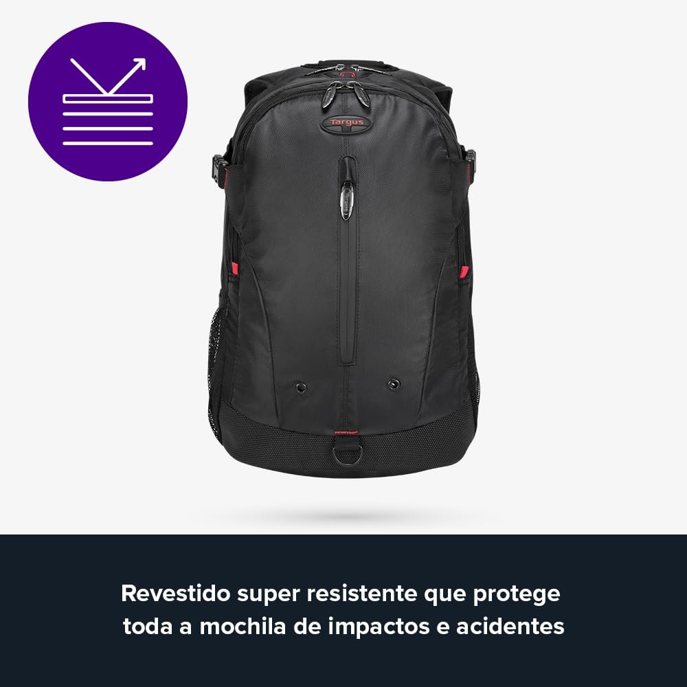 Targus Groove Backpack, Black/Black